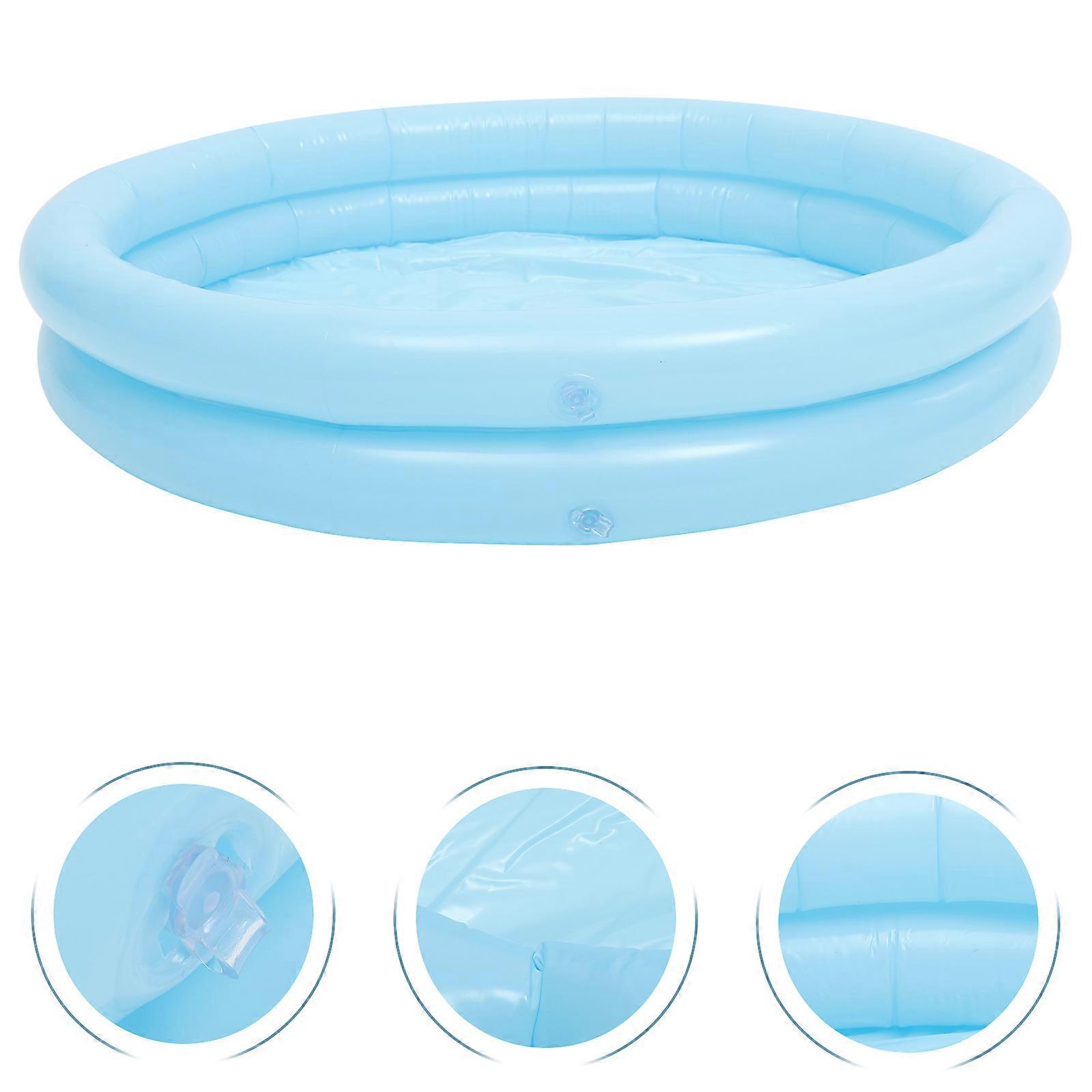 1 Set Kids Round Pool Inflatable Children Pool Children Sand Pool Kids ...