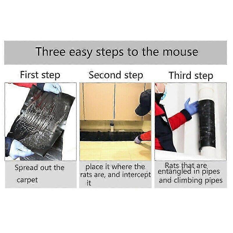 5 Pack Rat Sticky Mouse Pads Extra Large Glue Glue Pad For Mice And ...