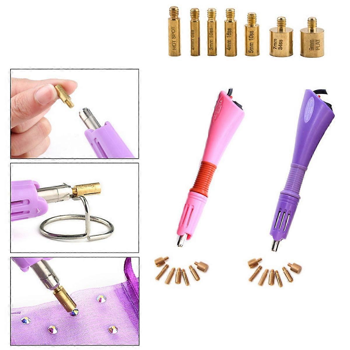 Rhinestone Set with Applicator for DIY Crafts | Fruugo UK