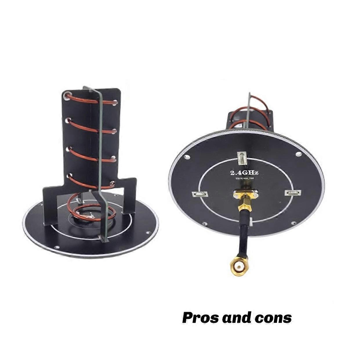 2.4Ghz Directional Spiral Antenna for Image Transmission Antenna, Remote Control Extended Range ...