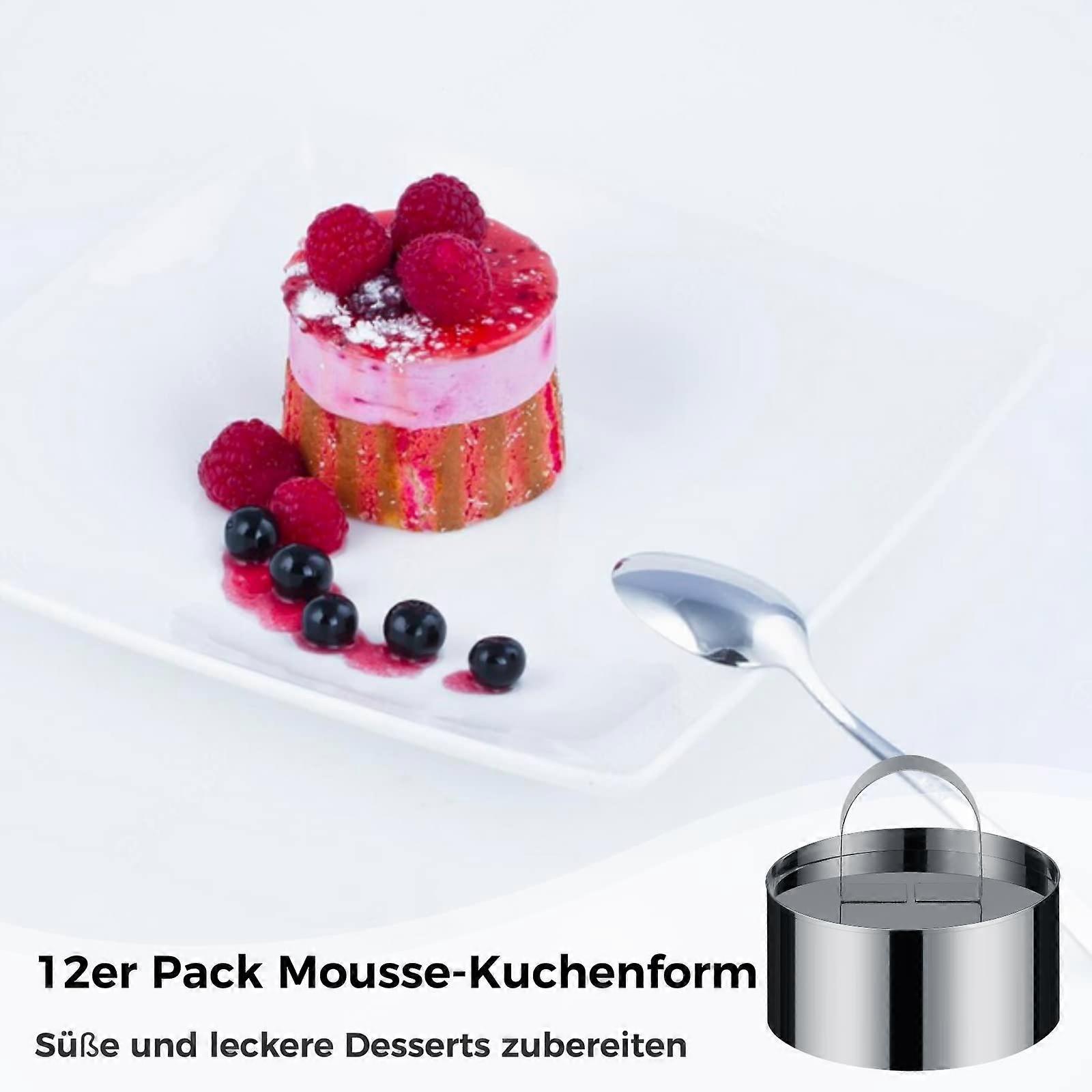 High Grade Stainless Steel Pastry Rings, Cake Rings For Baking And ...