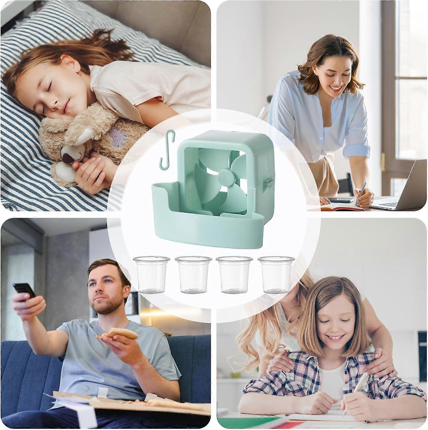 Misting Breeze Maker for room fan Air cooling accessories Blue | Fruugo UK