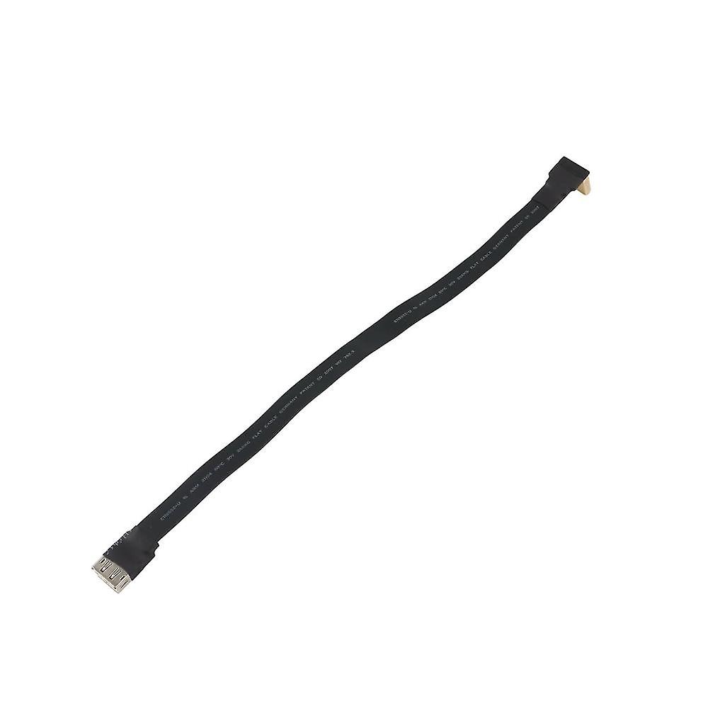 Displayport Ribbon Extension Cable Male-female Flat Emi Shielding Fpc ...