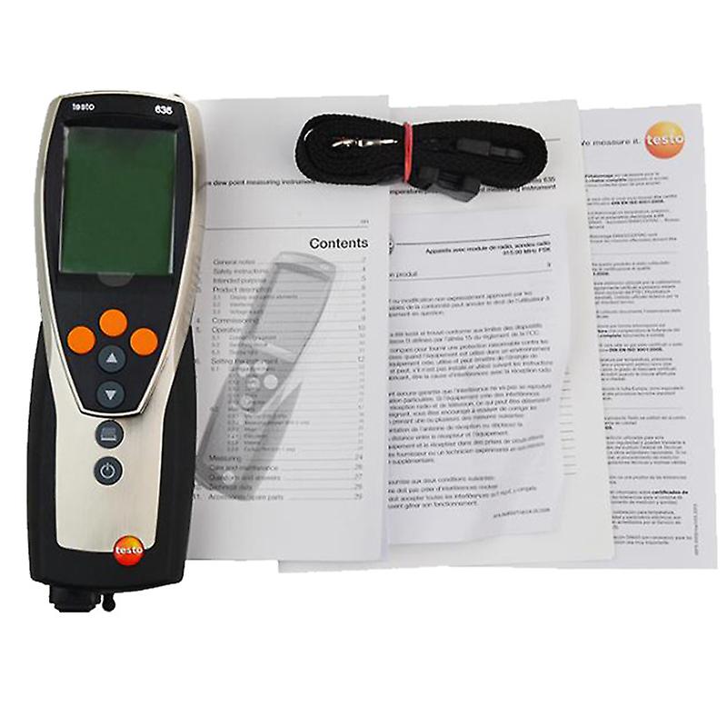 Testo 635-2 Temperature And Moisture Meter 0563 6352 | Fruugo UK