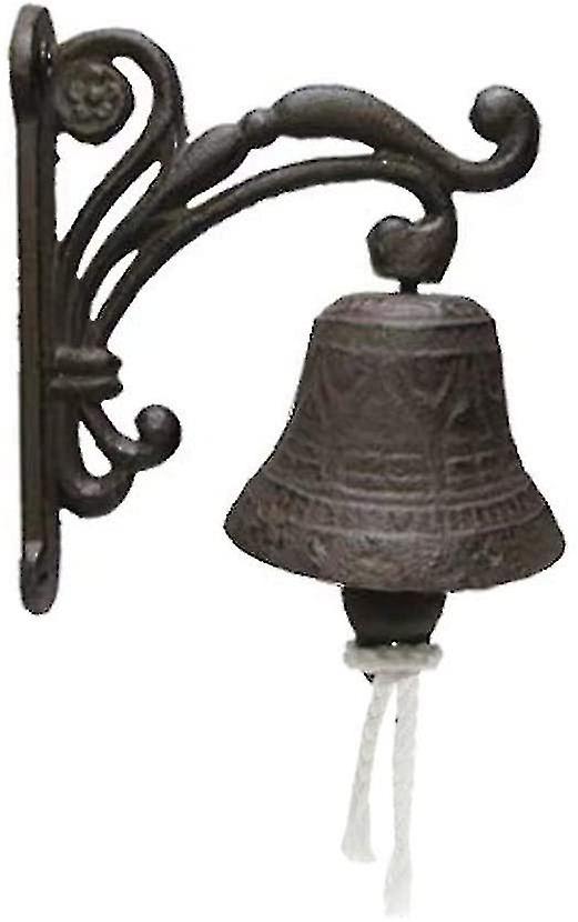 Iron Front Door Bell Decorated Bell For Door Country House Wall Bell ...