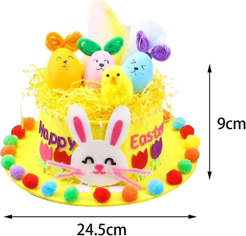 Easter Bonnet Kit,Easter Party Favors - DIY Easter Hat,DIY Easter ...