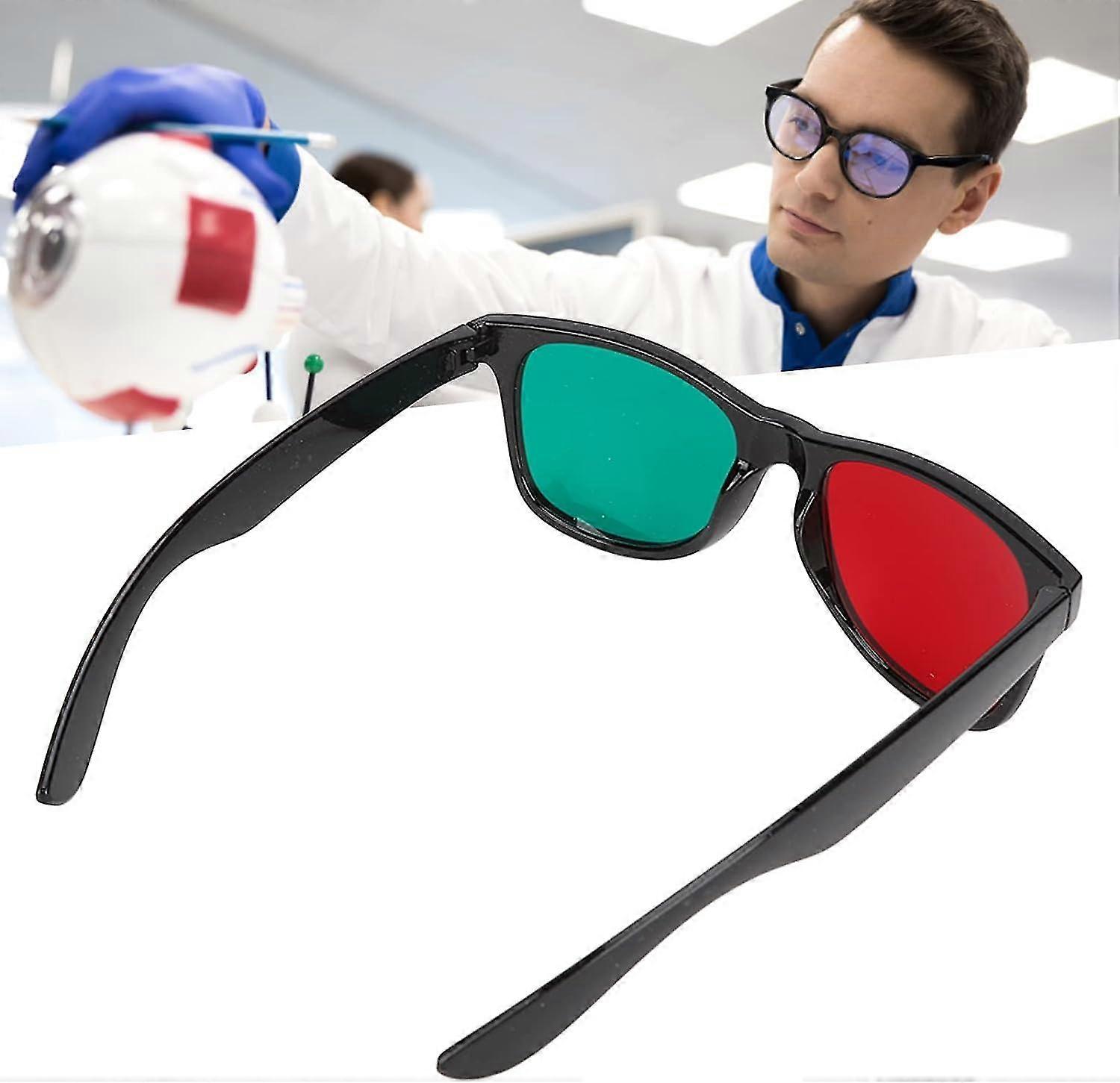 Red Green Glasses, Vision Training Eyeglasses for Amblyopia Exotropia ...