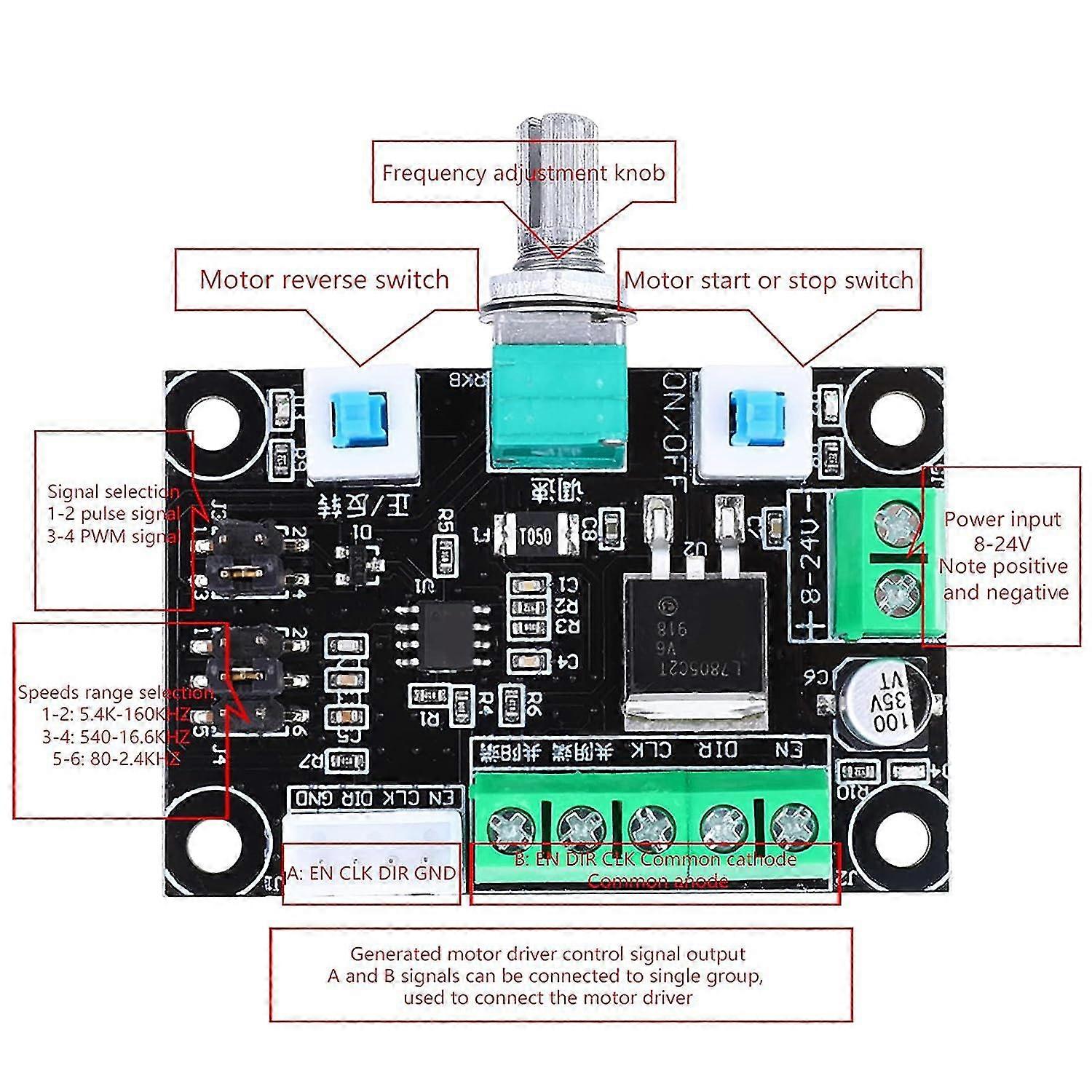 For Mks Osc Stepper Motor Drive Controller Speeds Regulation Positive ...