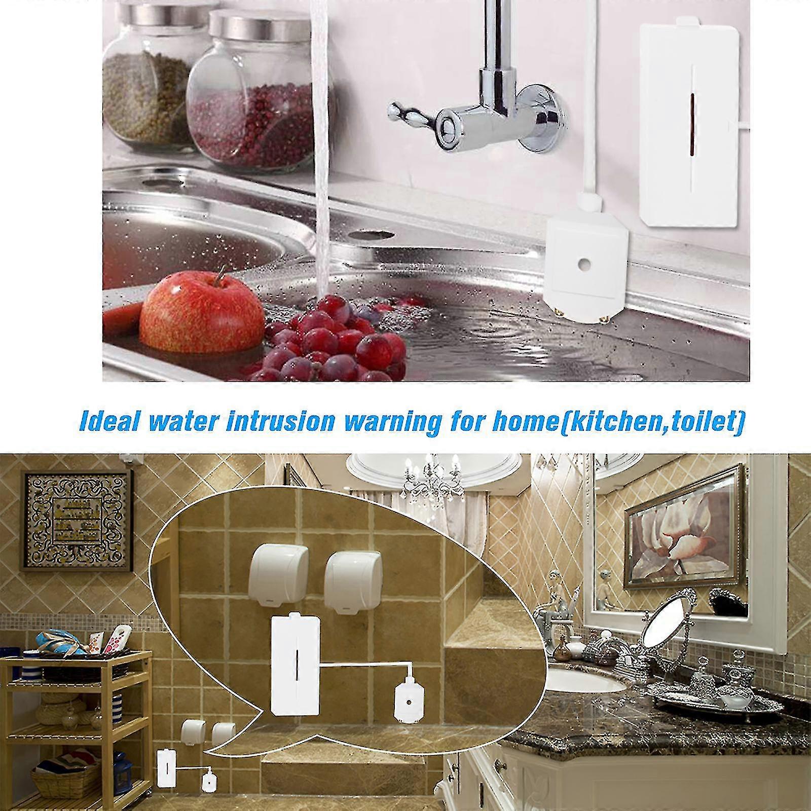 Ewelink 433mhz Wireless Water Leakage Sensor Water Leaks Intrusion ...