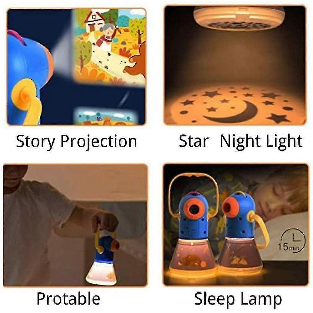 Kids Multifunctional Story Projector, Light Projector Story Projector ...