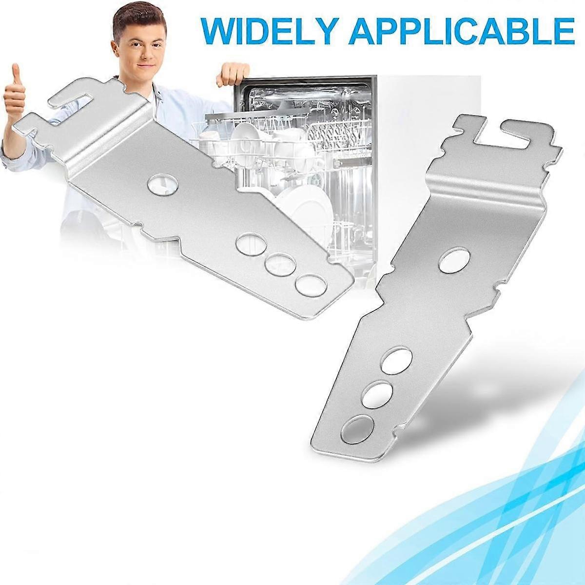 4 Pack Premium Dishwasher Mounting Bracket, Undercounter Dishwasher ...