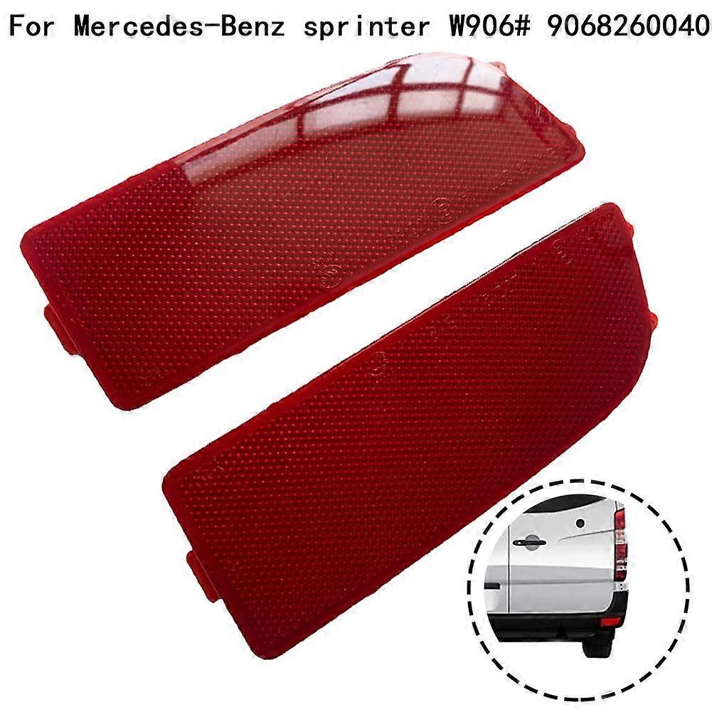 Car Flashing Left Right Rear Bumper Reflector Light For Mercedes ...