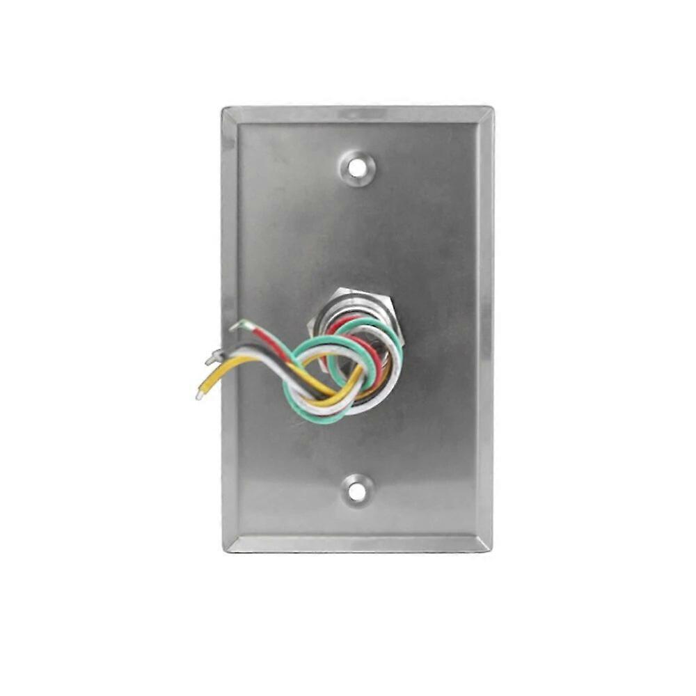 Stainless Steel Push Switch Backlight Exit Button Door Sensor Opener ...
