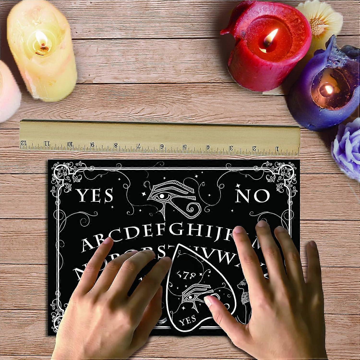 Wood Spirit Board Pendulum Board Wooden Talking Boards with Planchette ...