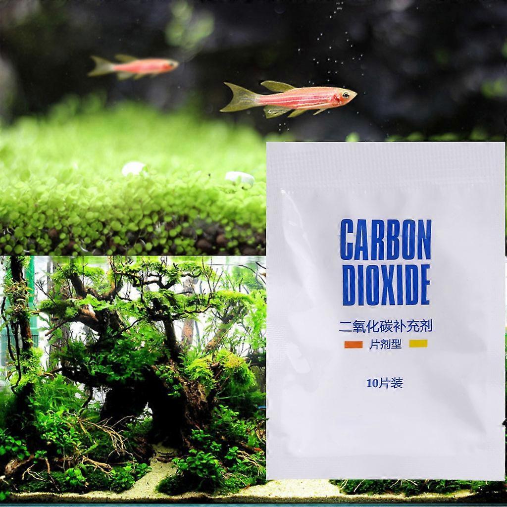 Co2 Tablets 10 TAB Carbon Dioxide Tablet Provide Co2 for Aquarium Plants | Fruugo UK