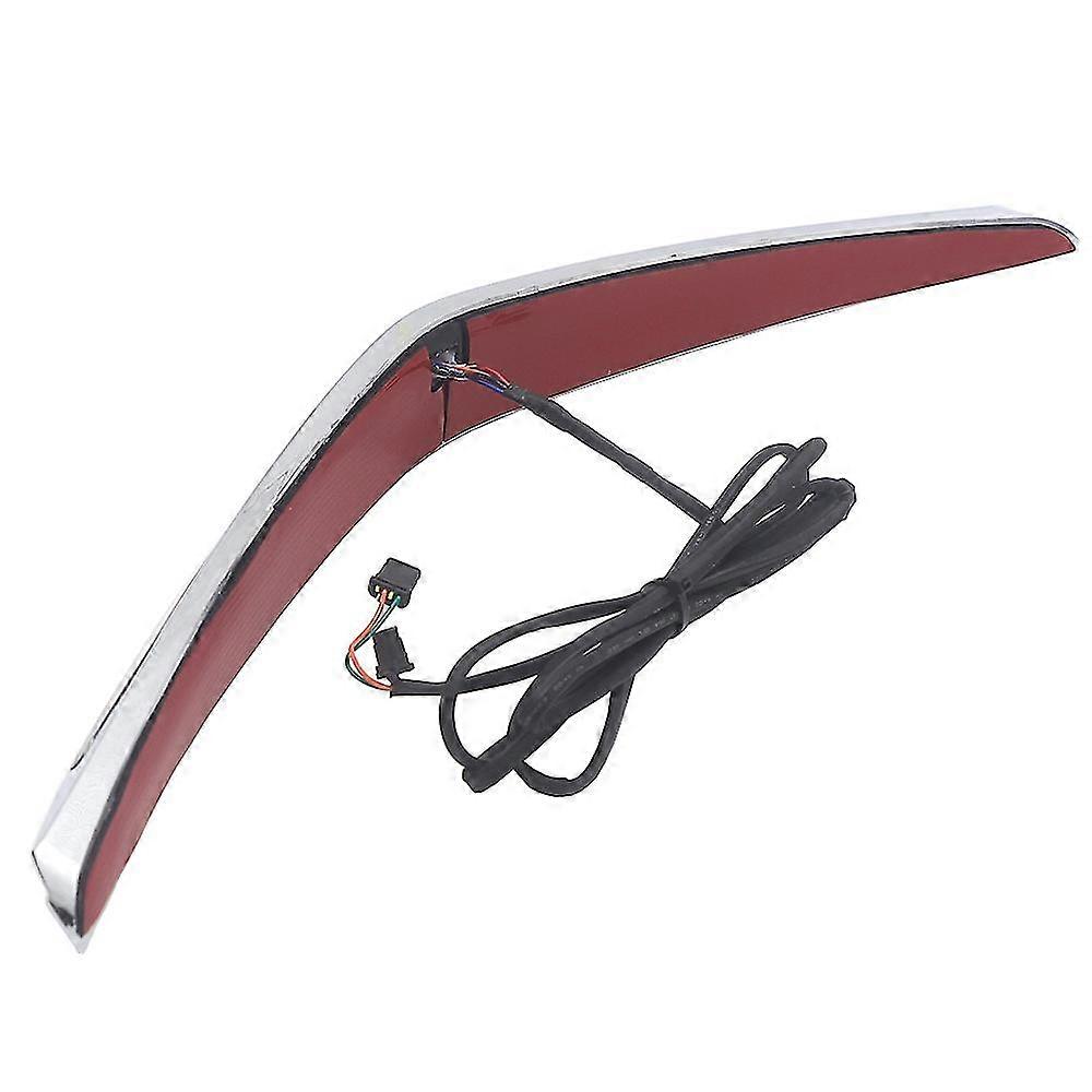 Gold Wing New Motorcycle Abs Trunk Spoiler Led Red Rear Brake Light ...
