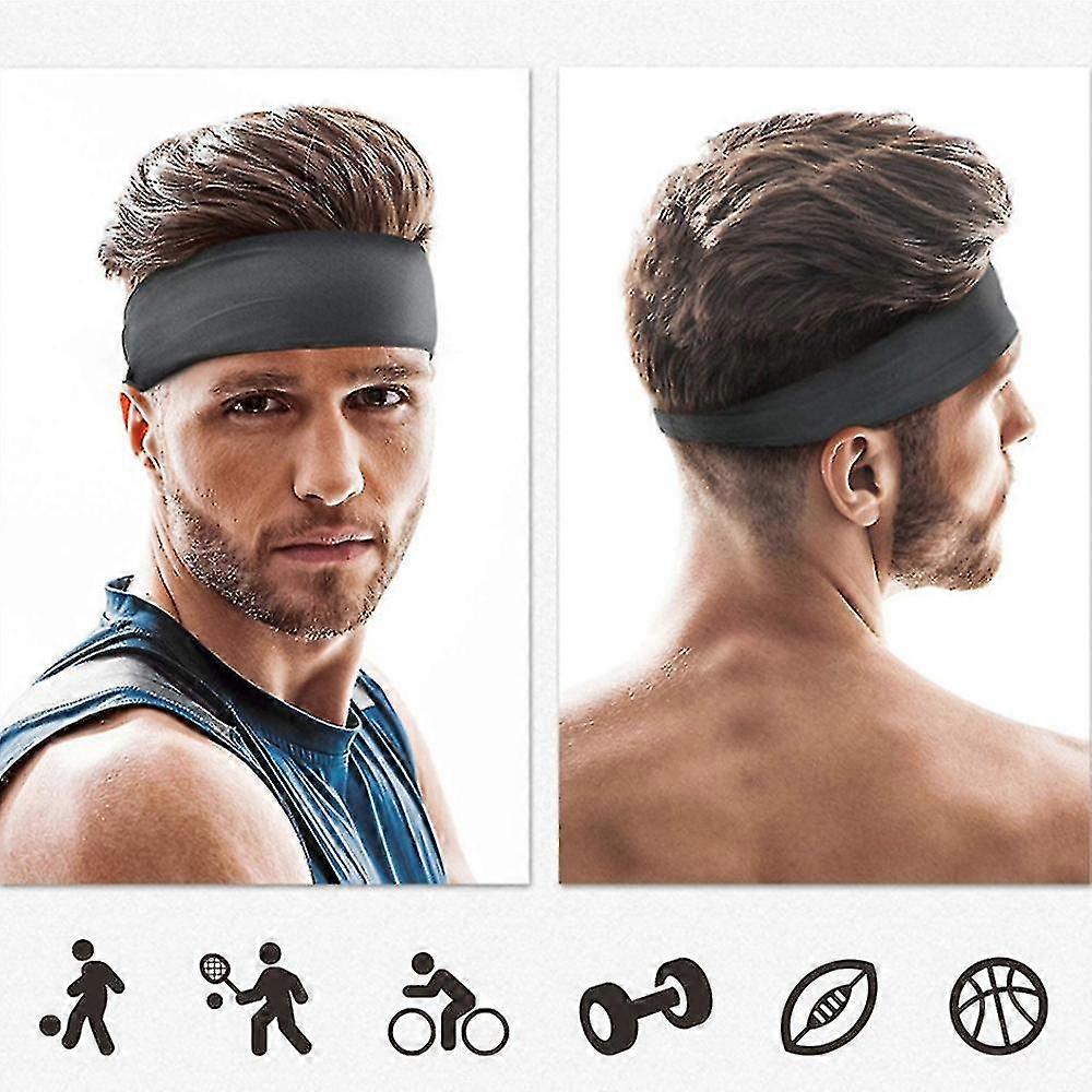 4 Pack Athletic Mens Headband,sweatband,lightweight Headbands For Men ...