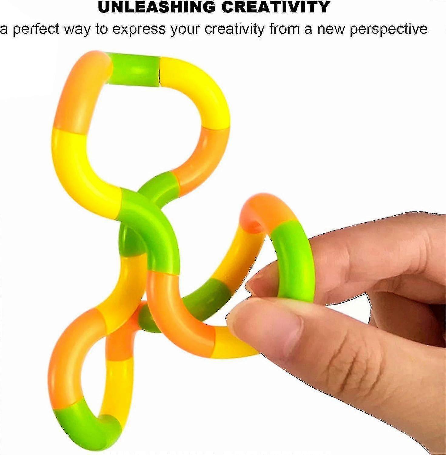 5 Pcs Tangle Fidget Toy Isty Fidget Toy Stress Relief Stim Silent For ...