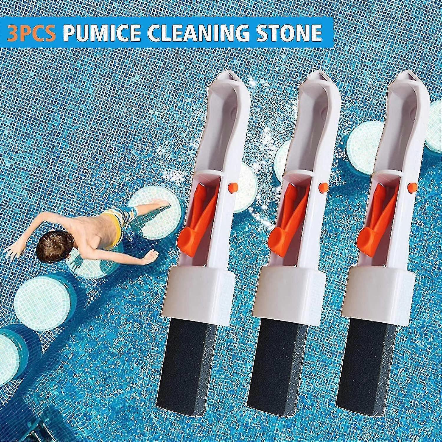 1-3pcs Pool Stain Remover - Pumice Stone - Rust Stain Removal With Ez ...