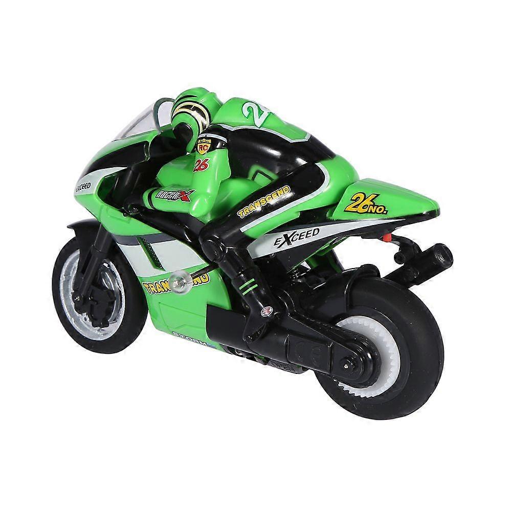 2.4GHz Remote Control Motorcycle RC Motorbike Model Toy(Green) | Fruugo UK