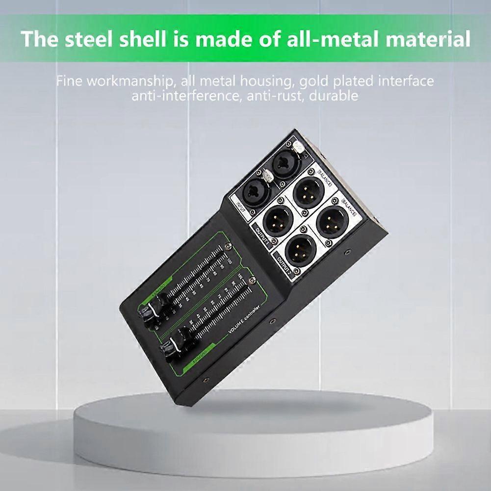 Passive Volume Controller Precise Volume Adjustment Plug Play Stereo ...