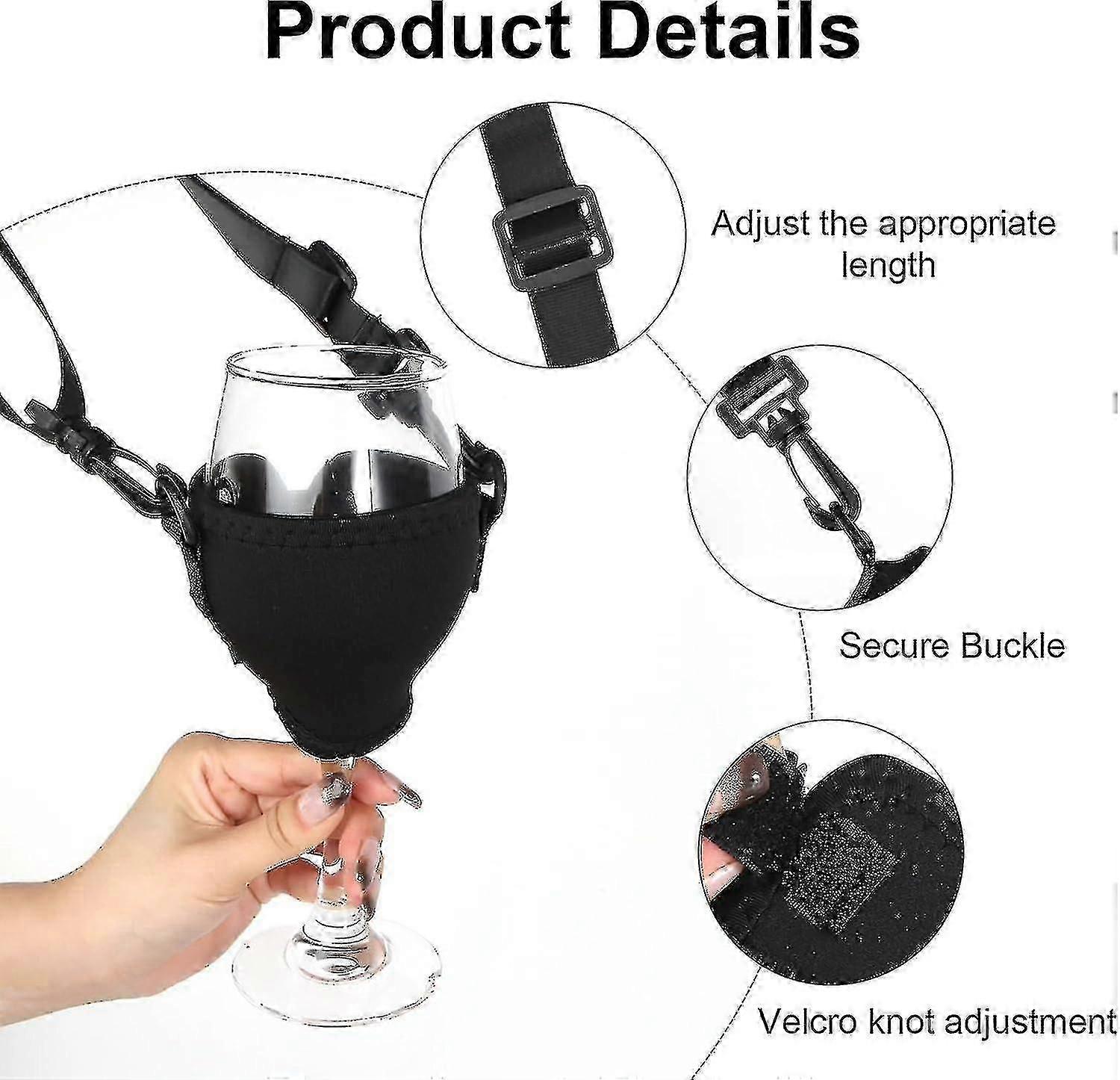 Pack Of 4 Wine Glass Holders For Hanging Wine Glass Holder For Hanging ...