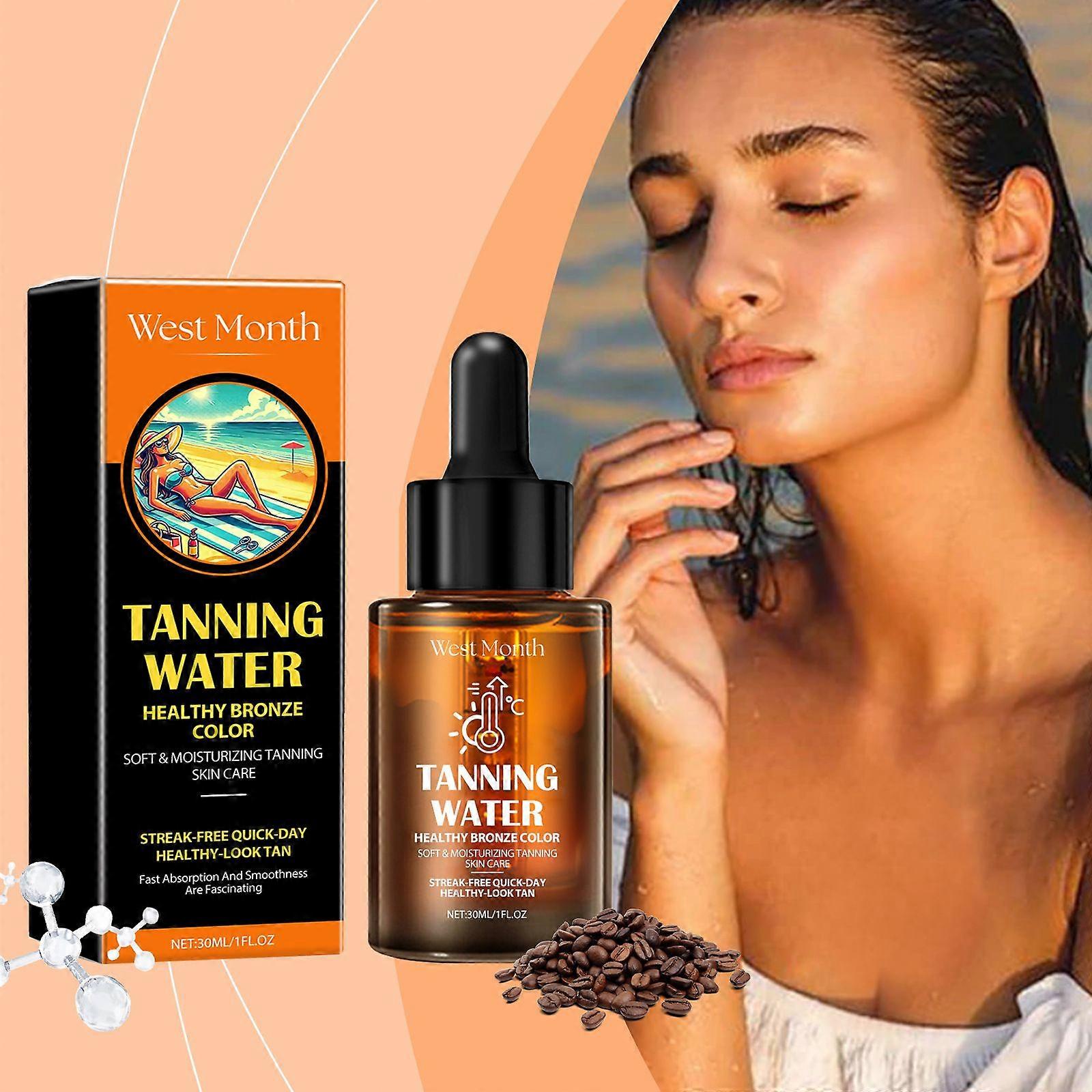 Self Tanning Drops, Tanning Water For Face and Body, Sunless Self ...