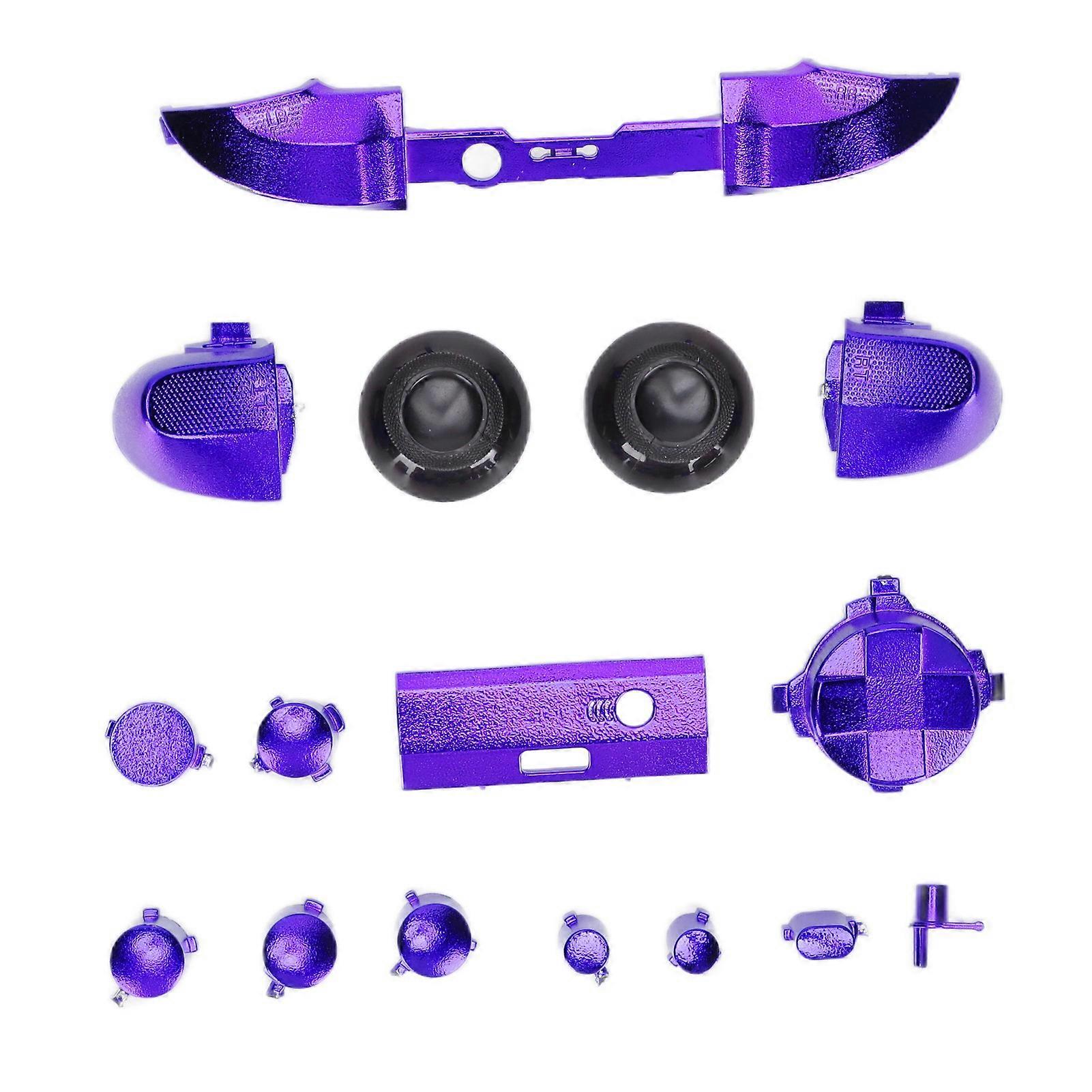 Full Game Controller Button Set Electroplating Replacement Handles ...