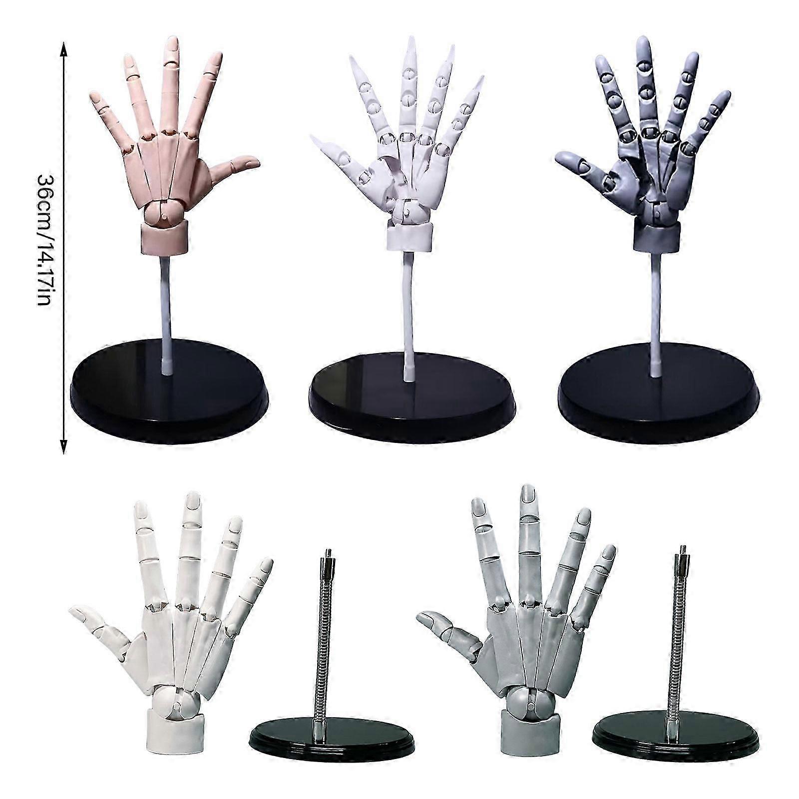 Artist Jointed Articulated Mannequin Hand Model Flexible Articulated ...