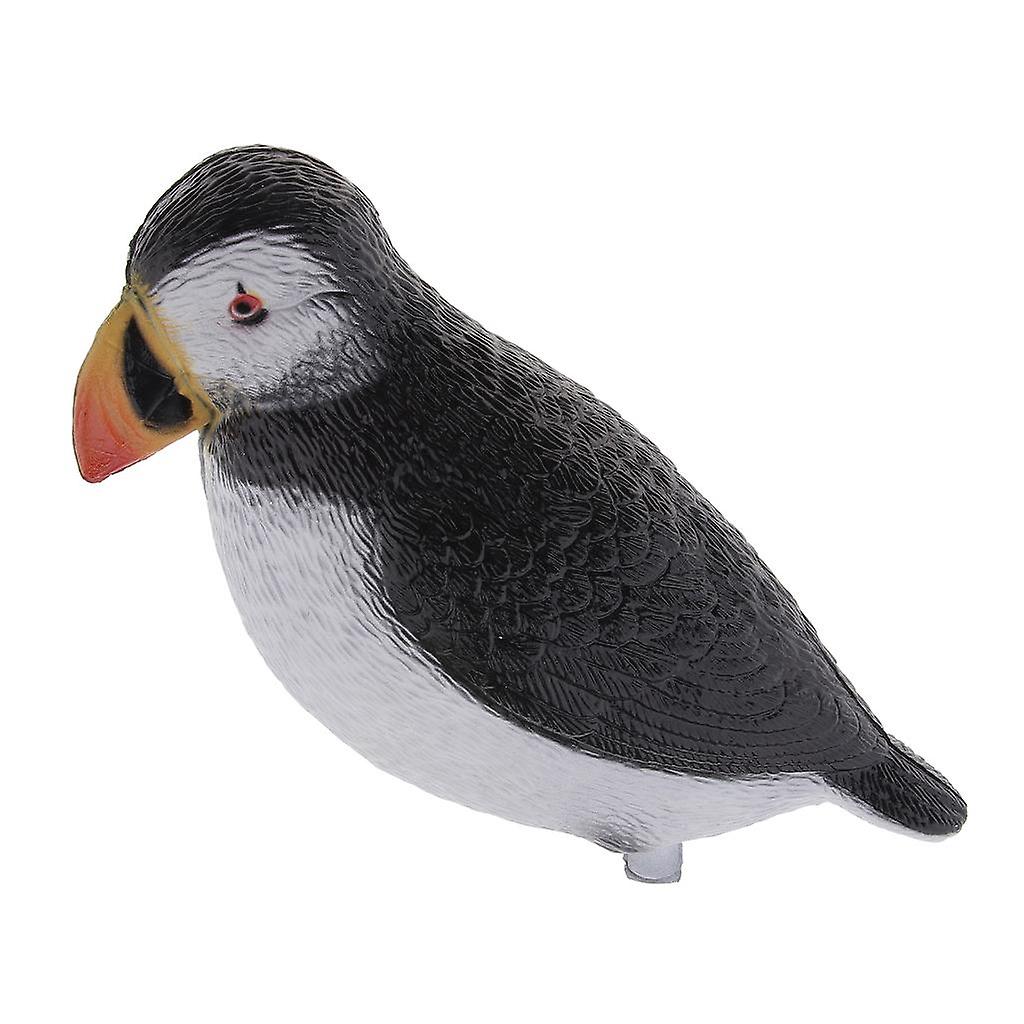 Plastic Puffin Birds Statue Garden Sculpture Indoor Outdoor Landscape ...