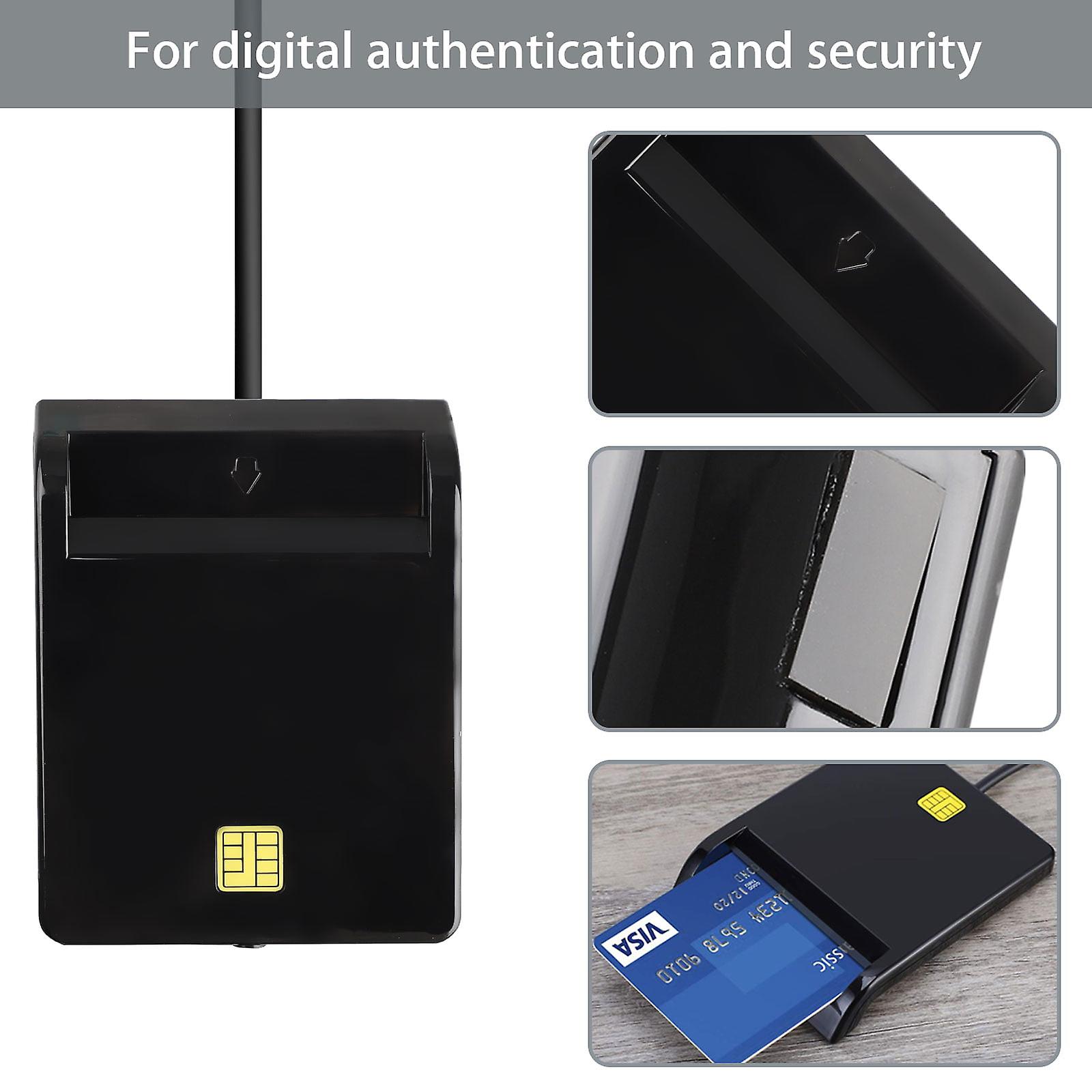 Multi-Function CAC Card Reader; Can Read DOD Military Common Access ...