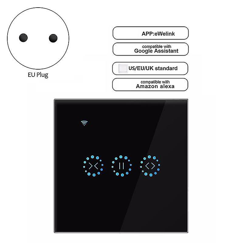 Wifi Smart Curtain Switch For Blinds Roller Shutter Electric Motorized ...