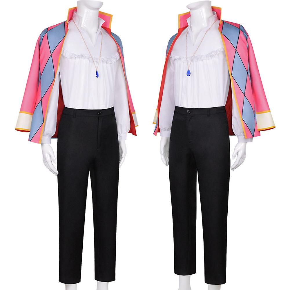 Anime Howl's Moving Castle cosplay costume Howl Costume Jacket Pants ...