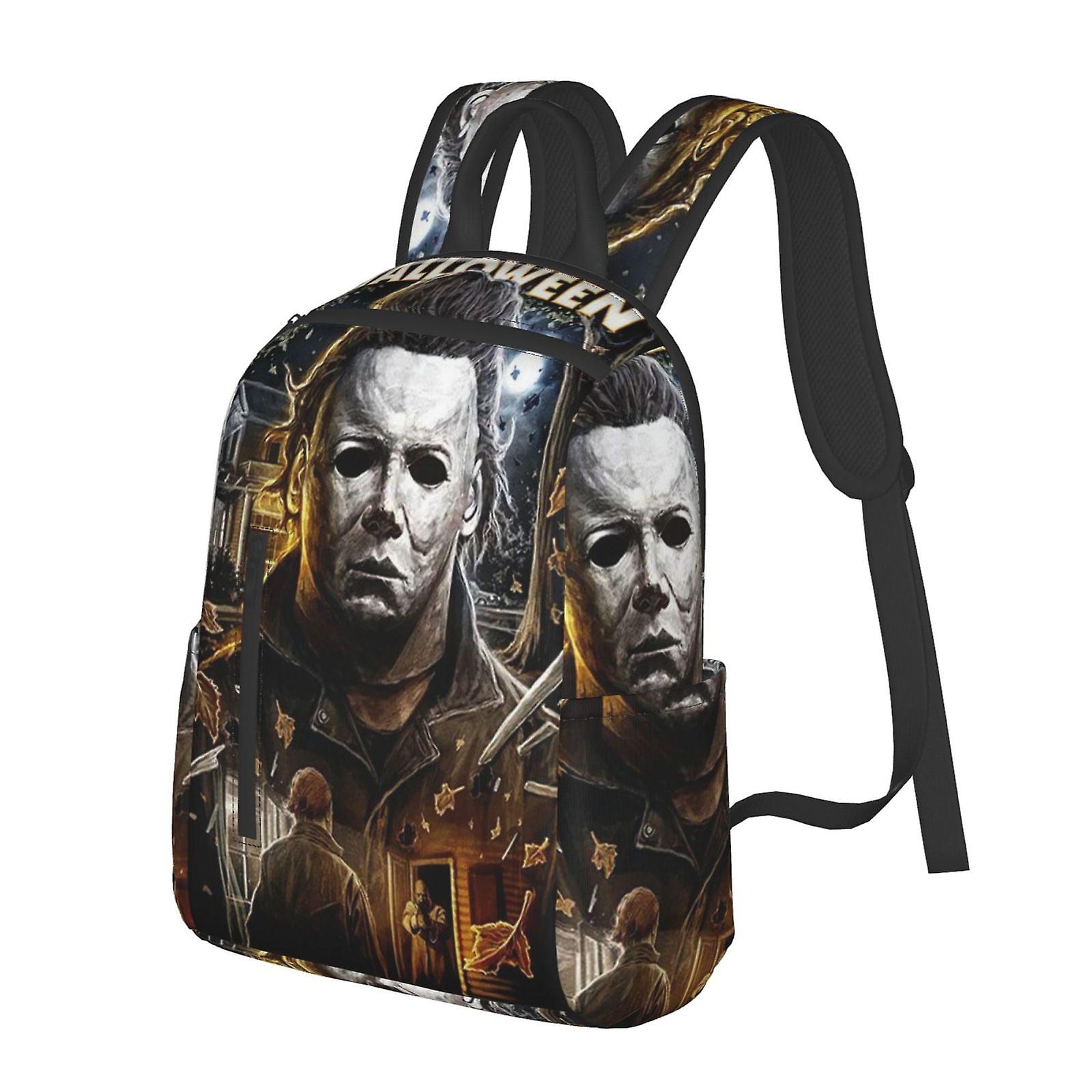 Halloween Movie Michael Myers Lightweight Backpack Student Bookbag ...