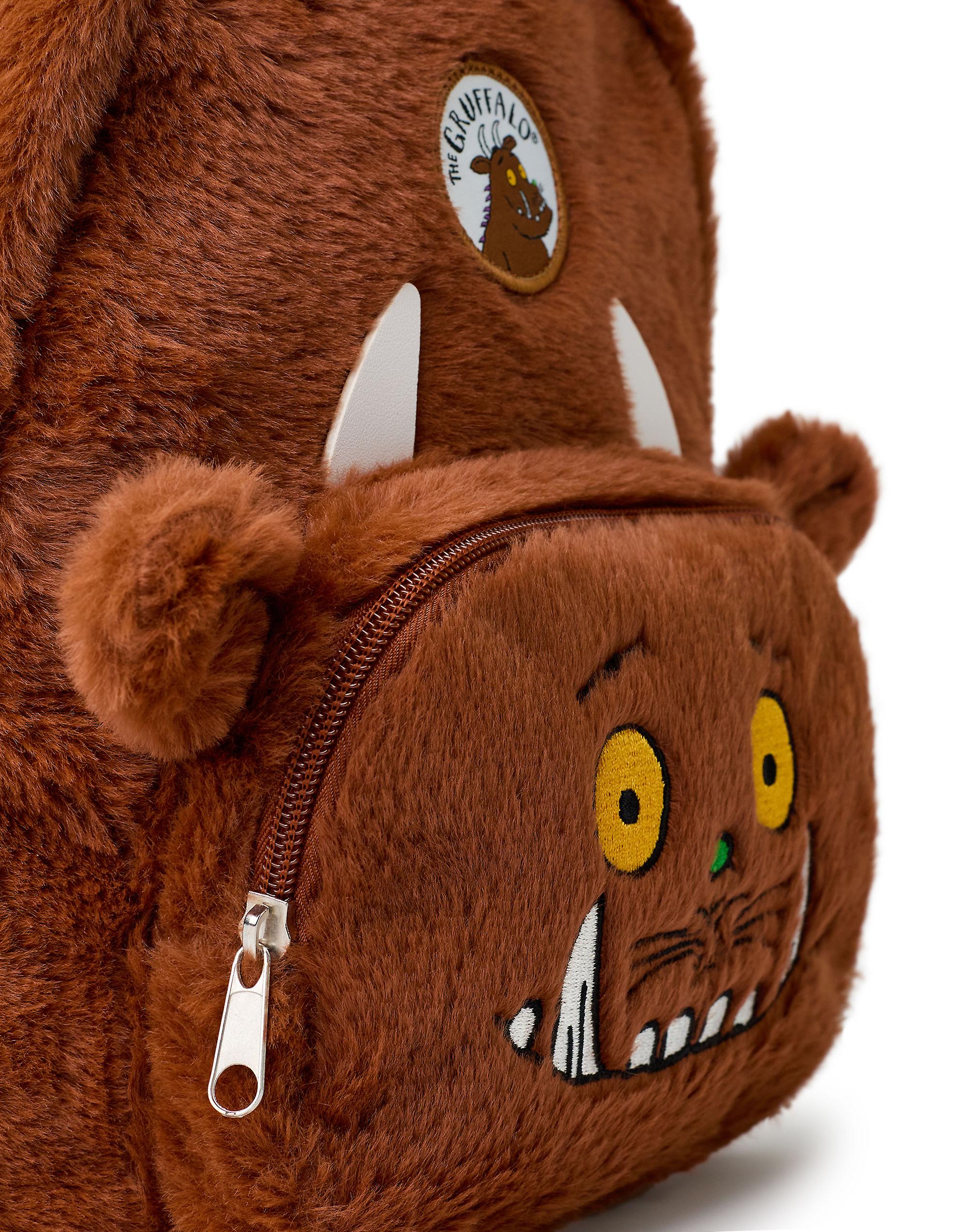 Gruffalo & Friends Unisex Kids Backpack Brown 3D Novelty Face - One ...