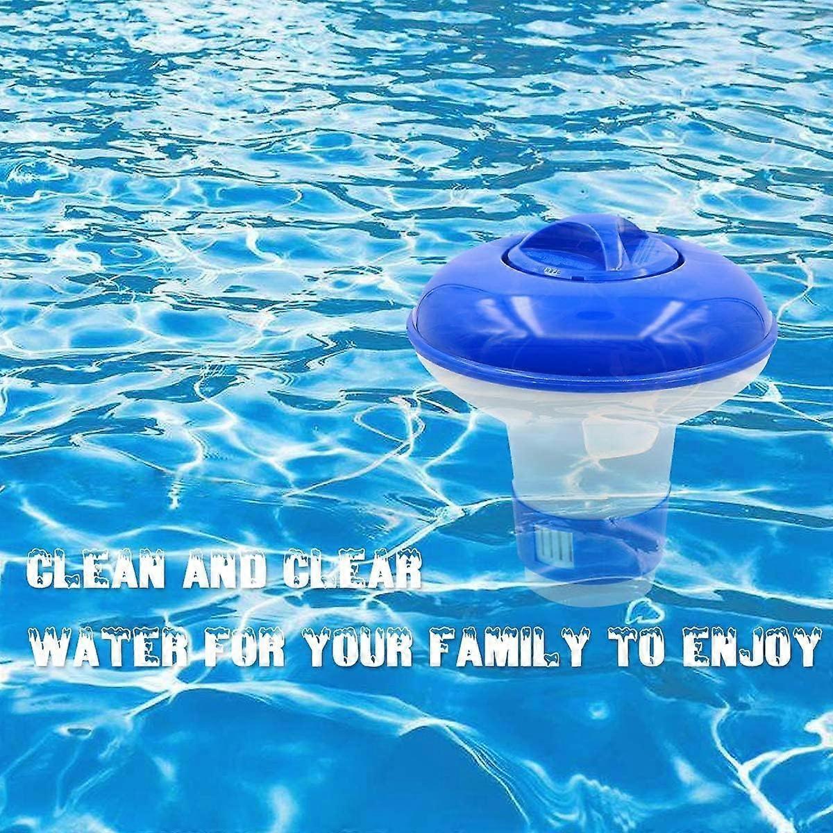 Floating Chlorine Tablets Dispenser for Swimming Pool or Spa Chemical ...