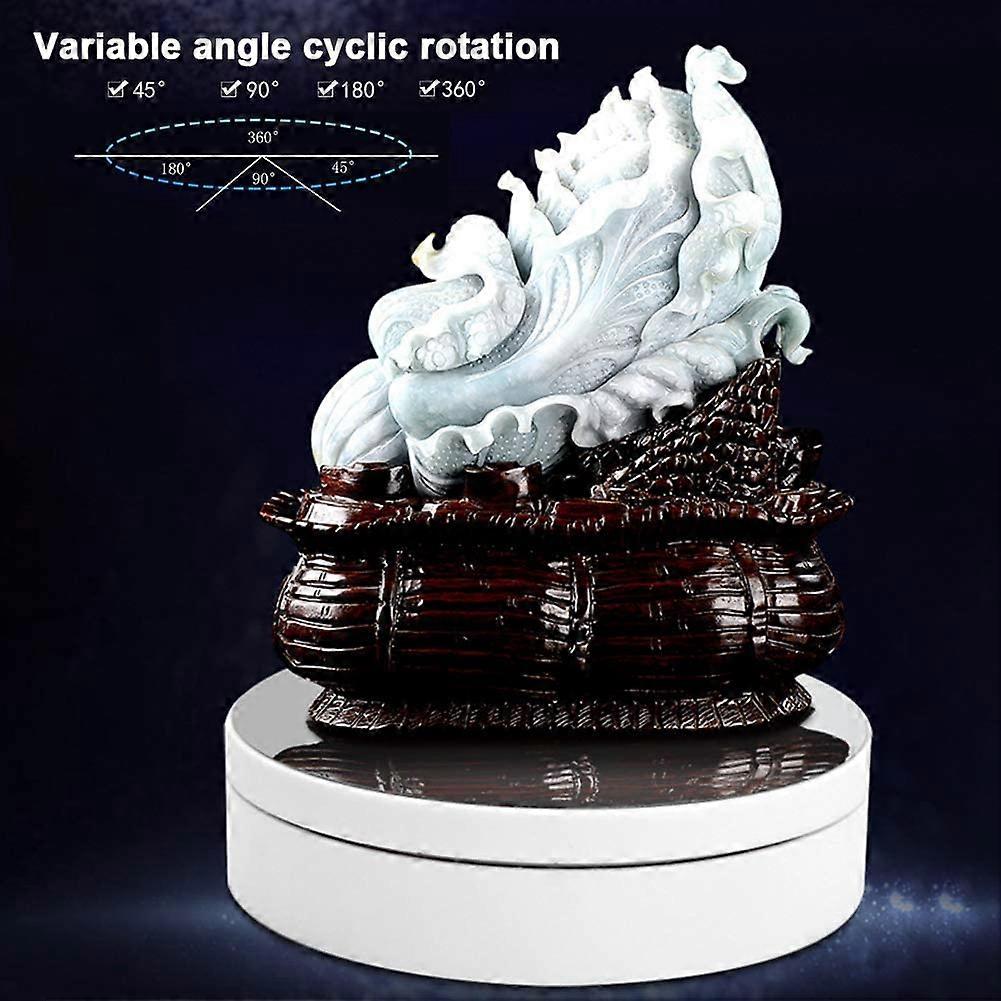 Turntable Display Rack, Motorized Rotating Display Stand, 360 Degree ...