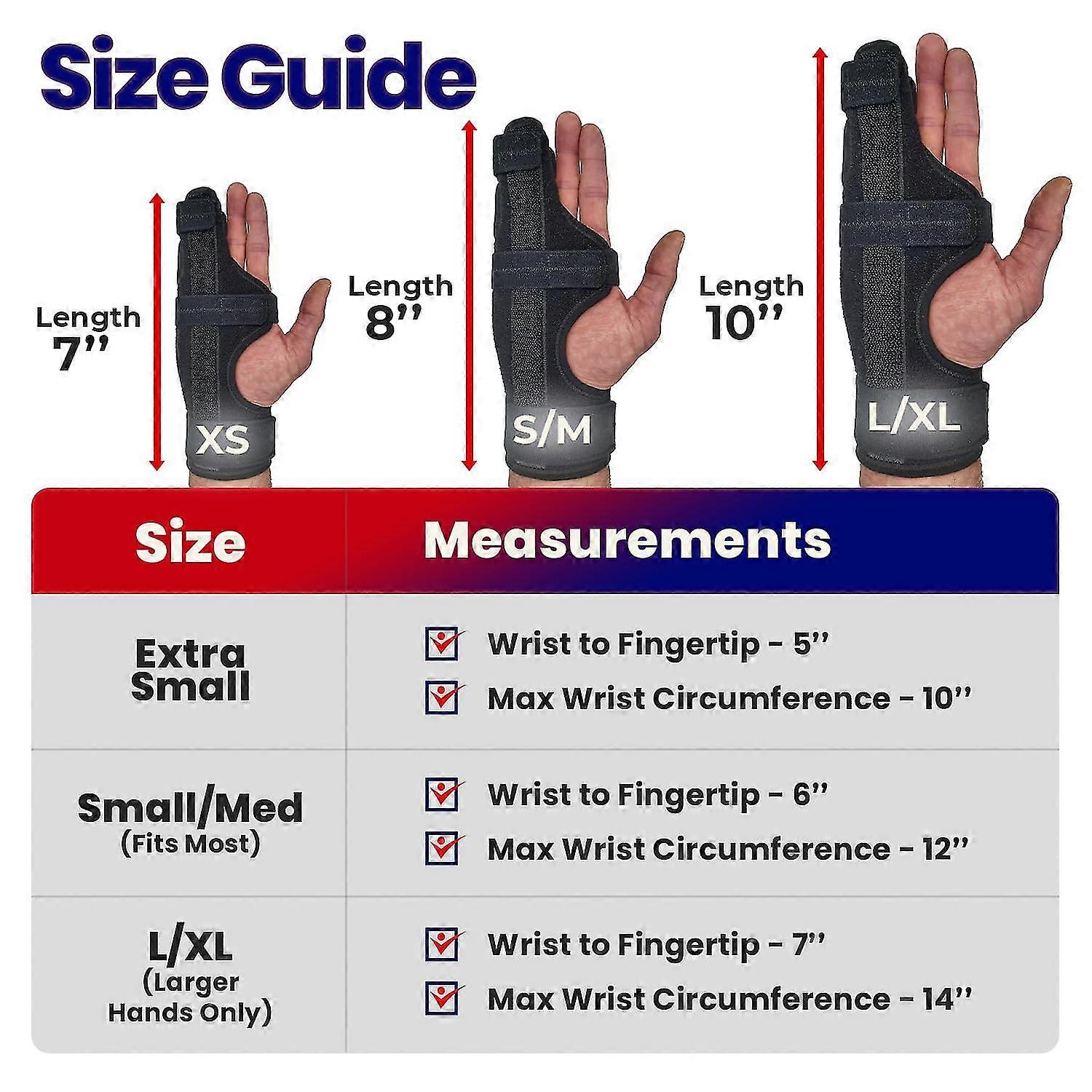 Metacarpal Finger Splint Hand Brace Pinky Finger Splint For Boxer ...