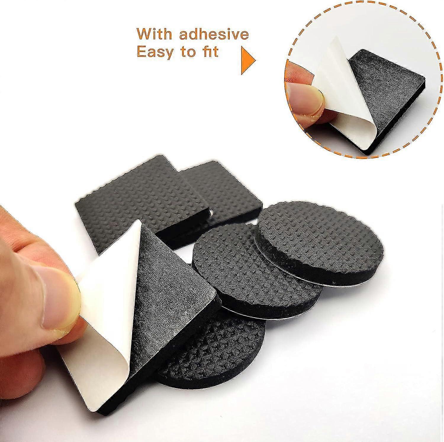 60 Pieces Non-slip Rubber Pads, Rubber Feet Self-adhesive Furniture ...