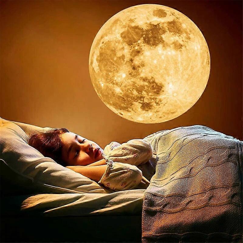 Earth Moon Projection Lamp Rechargeable Star Projector Planet Projector ...