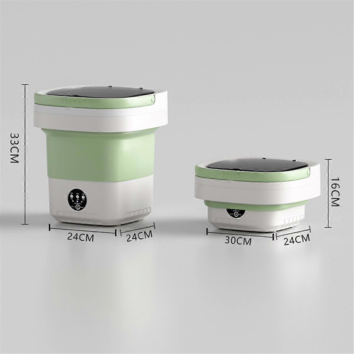 Mini Folding Washing Machine 12L Capacity Automatic Home Portable ...