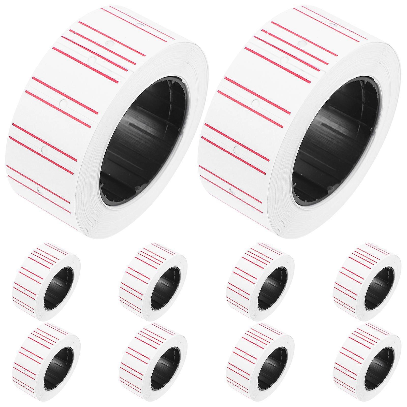 30 Rolls Price Machine Labels Paper Price Marker Label Stickers for ...