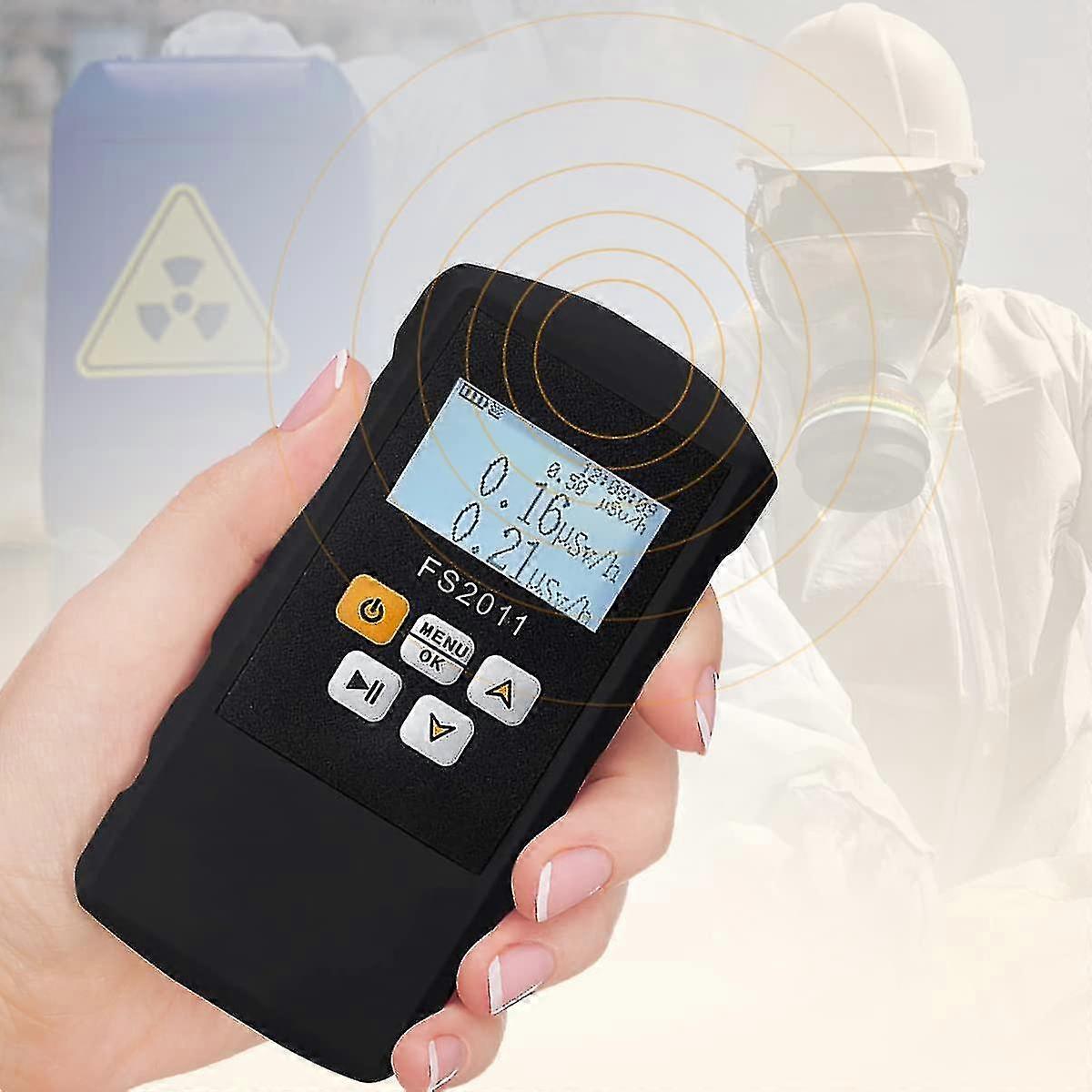 Professional Nuclear Radiation Detector - Geiger Counter Dosage Alarm ...