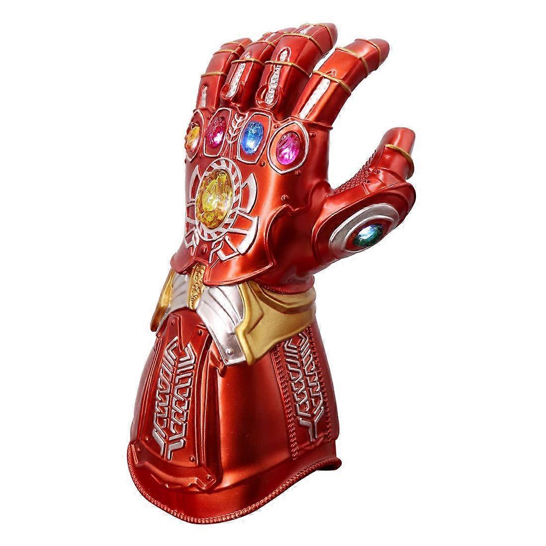 Adult Hand Thanos Glove Gloves Infinity Gauntlet with with 7 LED Light ...