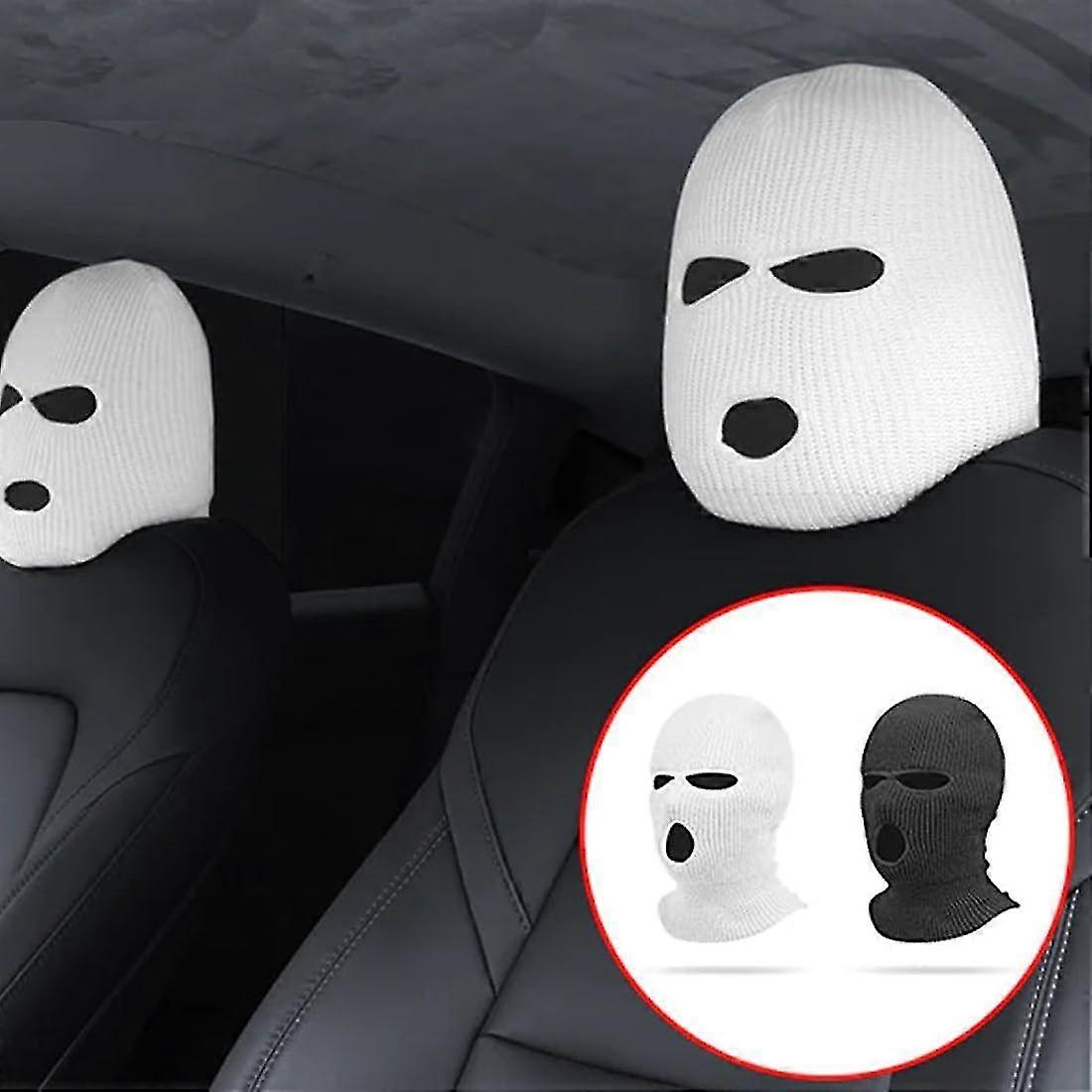 2/4pcs Funny Car Headrest Covers Headrest Protector Cover Dustproof ...