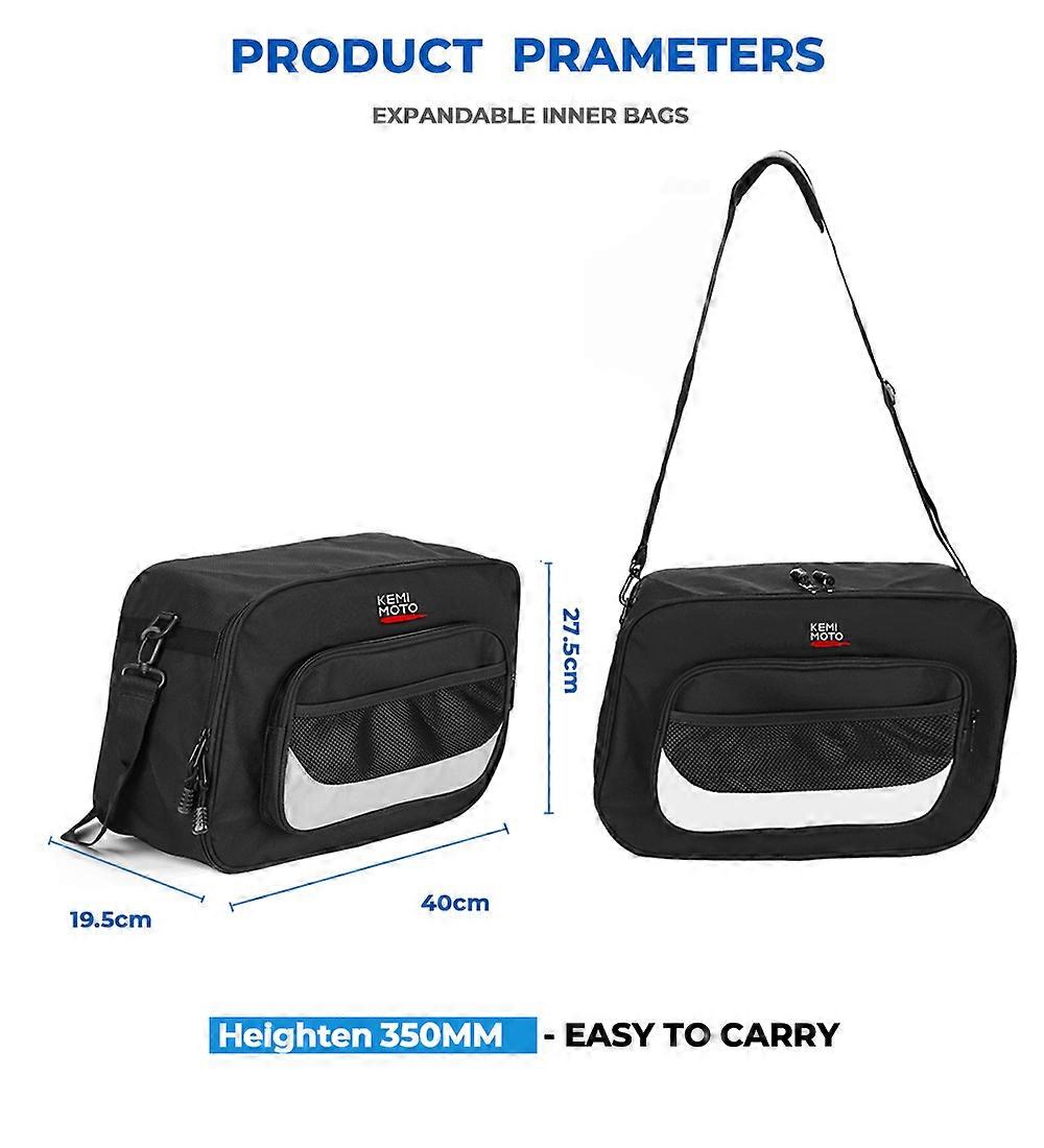 Motorcycle luggage bag saddlebag Inner Bags For BMW R1200RS R1250RS ...