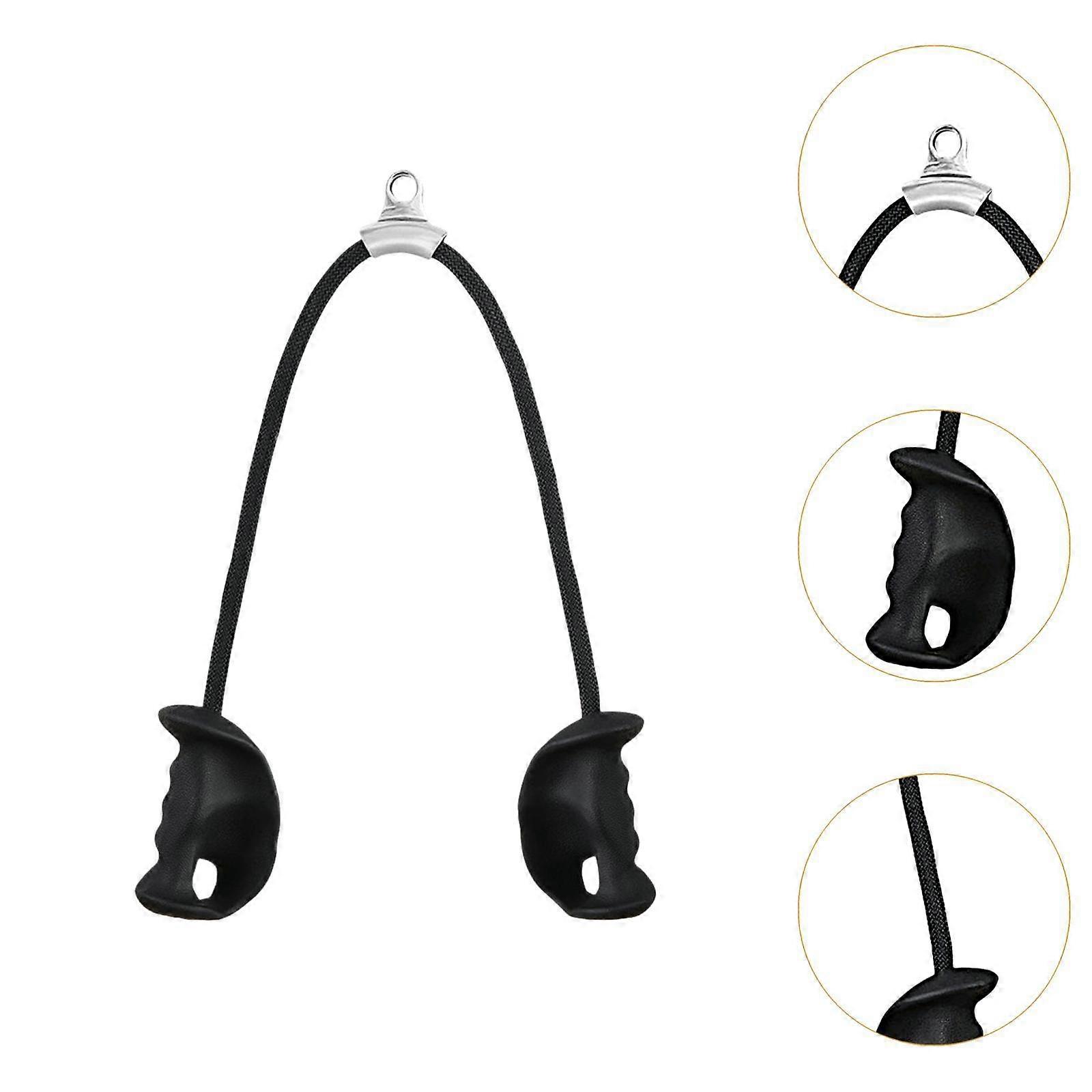 Triceps Rope with Ergonomic Handles for Cable Machine Fitness Tricep ...