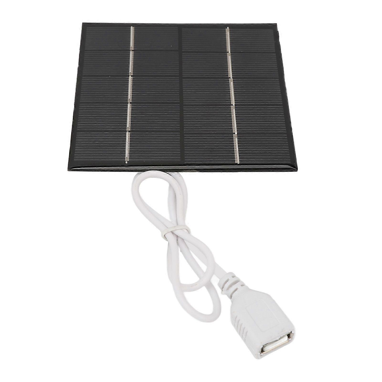 1.2W 5V Mini USB Solar Panel Portable Lightweight Polycrystalline ...
