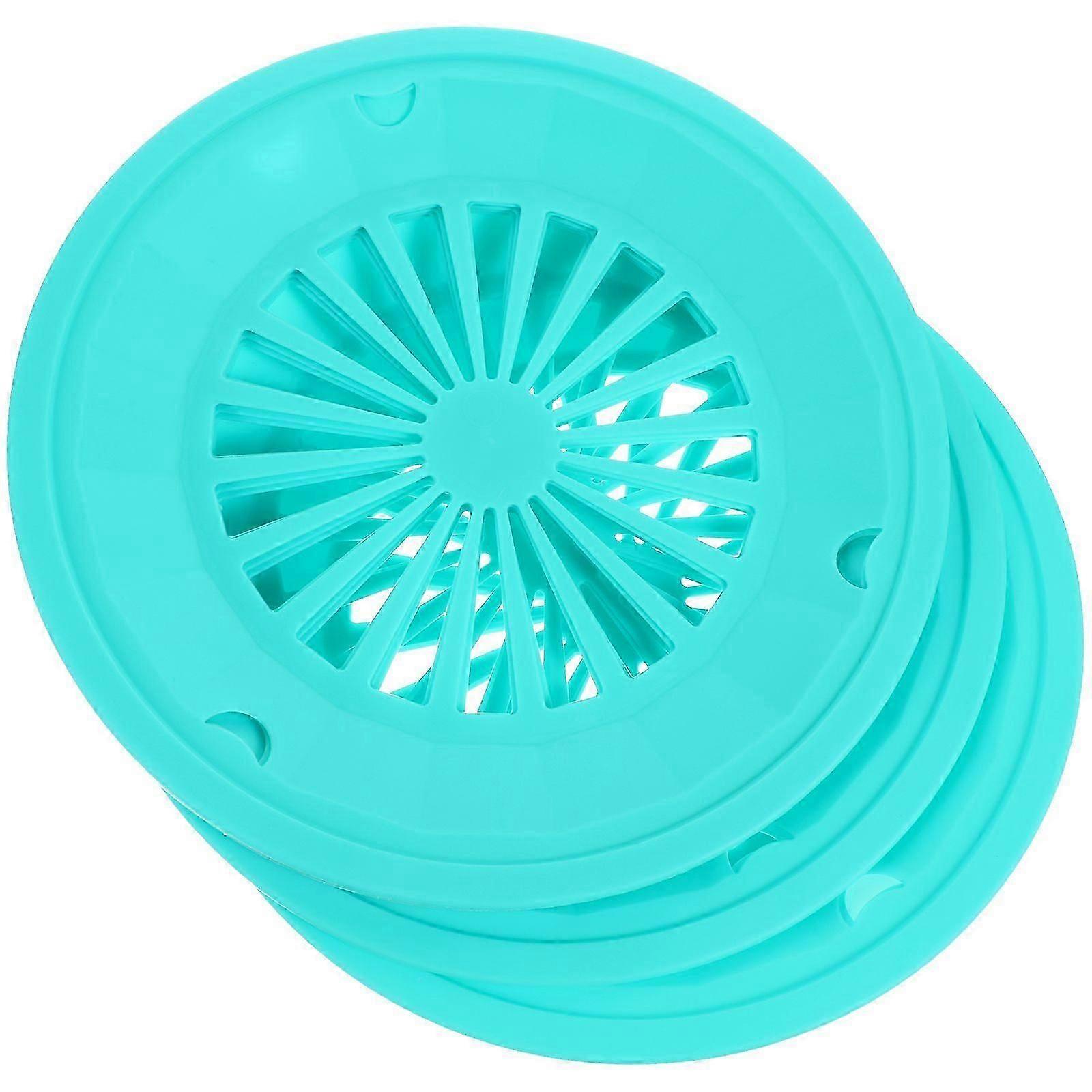 10Pcs BBQ Paper Plate Holder Plastic Dinner Plates Reusable Barbecue ...