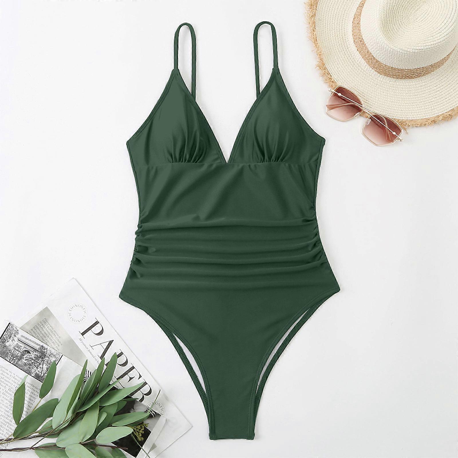 Women Monokini 2022 Sexy One Piece Swimsuit Bodysuit Swimwear Female ...
